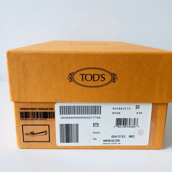 Tod's | Shoes | Tods Shoe Box Flats Loafer Sandal Box | Poshmark